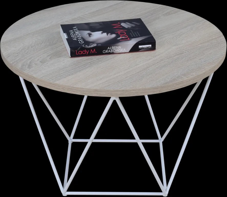 ADRK Furniture Konferenční stolek LIAM CT-LIA-W-S