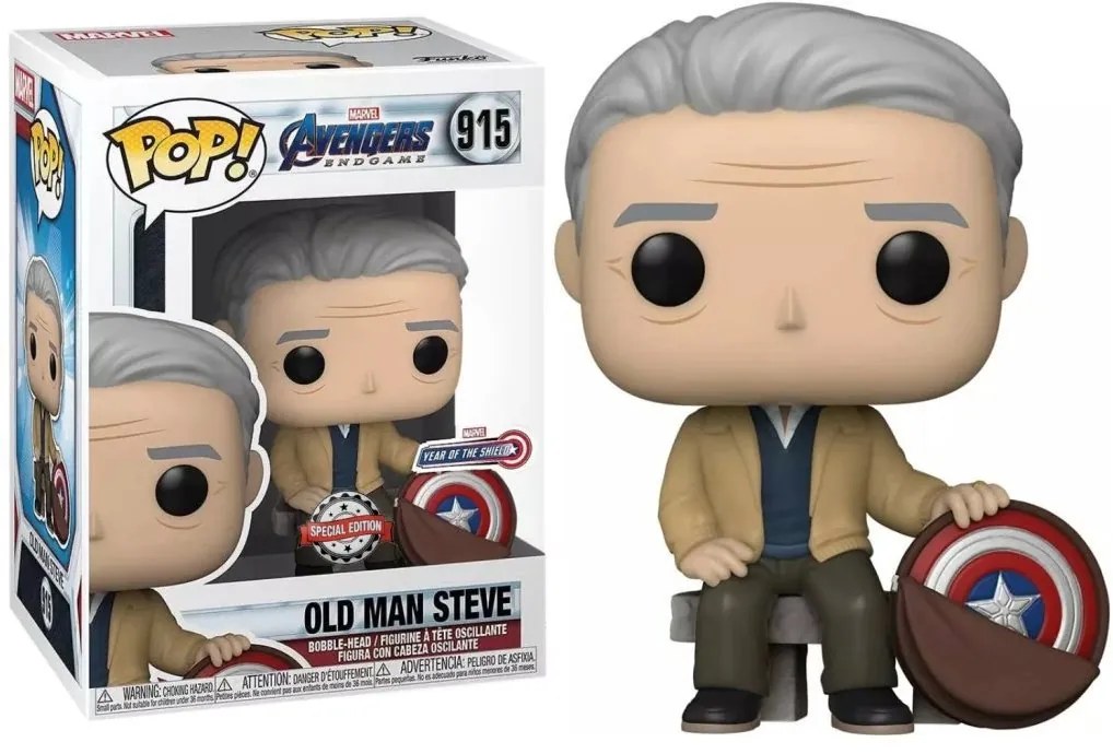 Funko pop! marvel avengers endgame old man steve 915