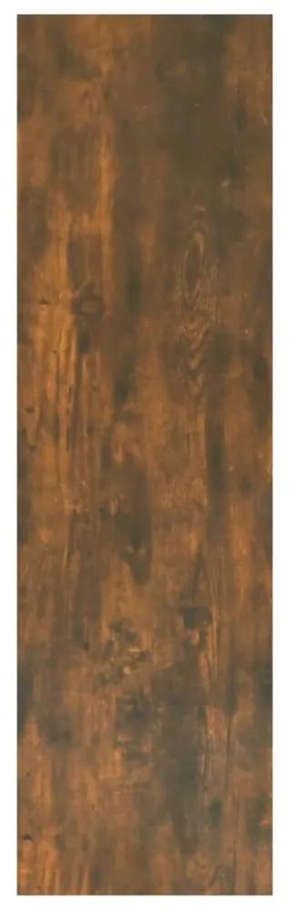 Petromila Knihovna / dělicí stěna kouřový dub 100 x 30 x 103 cm