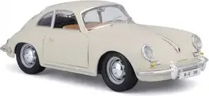 Bburago 1:24 Porsche 356B Coupe (1961) Ivory
