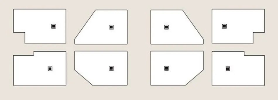 Polysan FLEXIA 90 x 90 x 3 cm 71546 sprchová vanička s možností úpravy rozměru