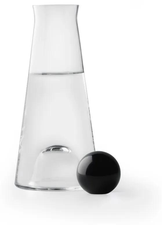 Karafa Fia s krystalovou kuličkou varianta: černý krystal
