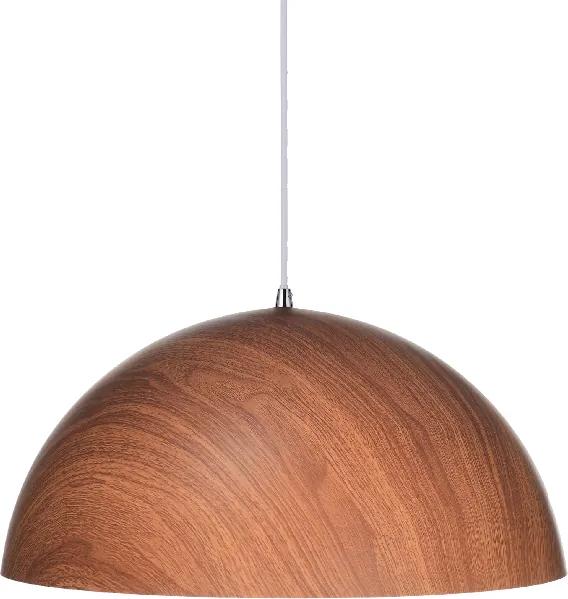 Závěsné svítidlo | Ø40cm, dřevo / bílá | Aca Lighting (OD5391TW)