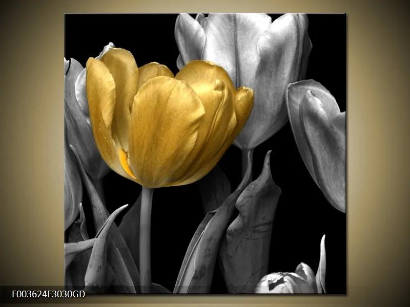 Obraz zlaté květiny  (), 40 dalších rozměrů