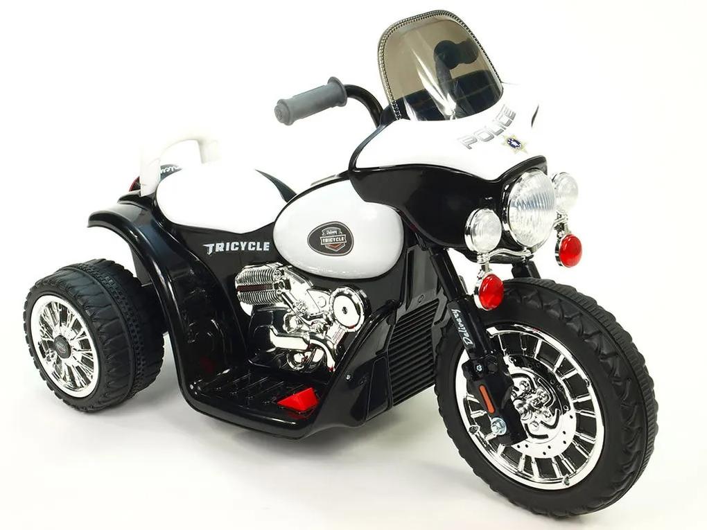 Tomido Dětská elektrická motorka Harley 6V černá