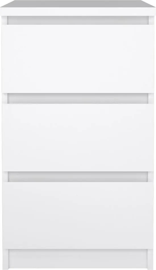 FALCO Komoda Simplicity 237 bílý lesk