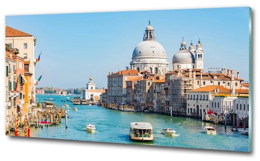 Wallmuralia Foto obraz fotografie na skle Benátky Itálie 100x50