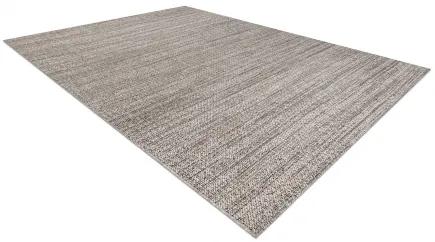 koberec SIZAL FLOORLUX 20389 stříbrný / Černá MELANGE velikost 140x200 cm | krásné koberce cz
