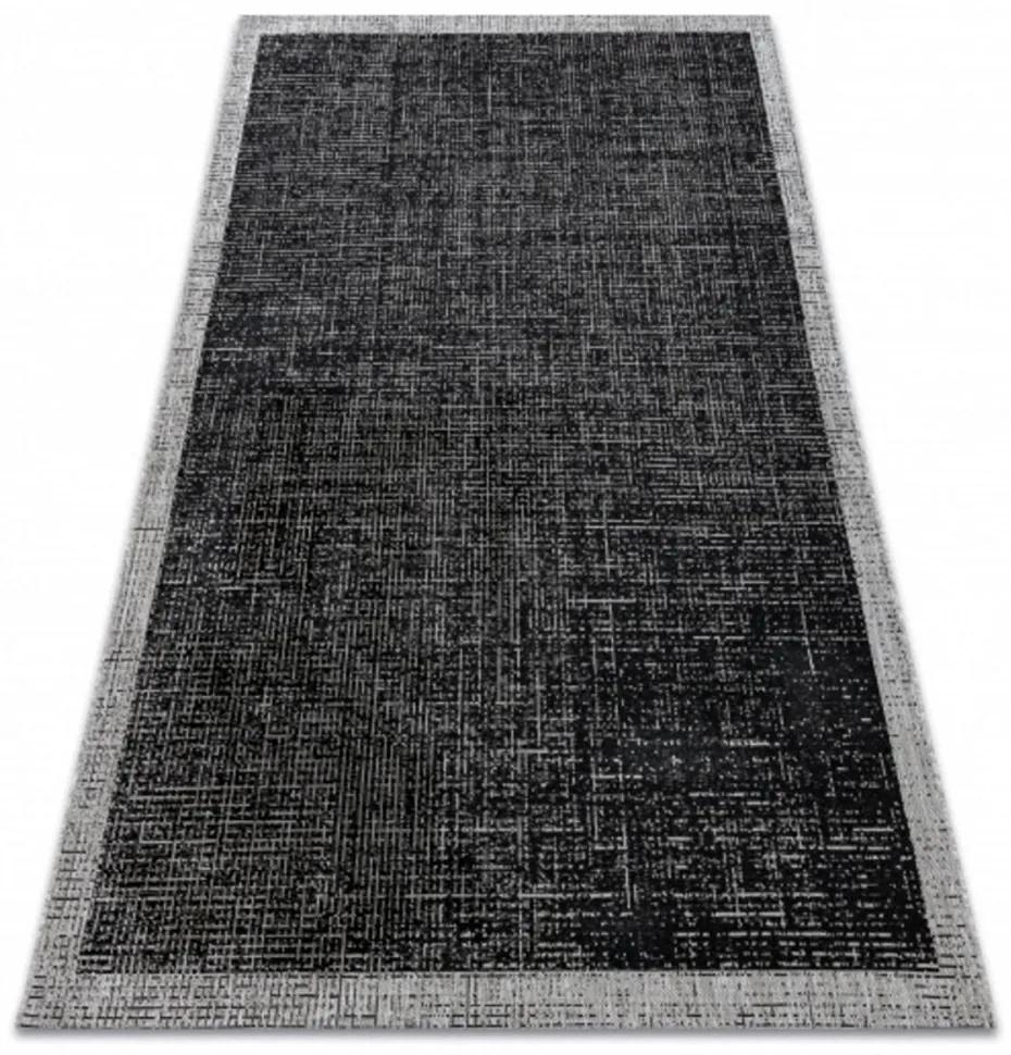 Kusový koberec Sindy černý 200x290cm