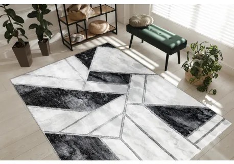 koberec EMERALD výhradní 81953 glamour, stylový mramor, geometrický č velikost 200x290 cm | krásné koberce cz