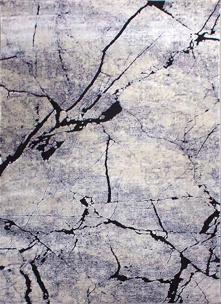 BE Koberec Verona 5260 GREY - šedý obdélníkový Rozměr: 60x100 cm