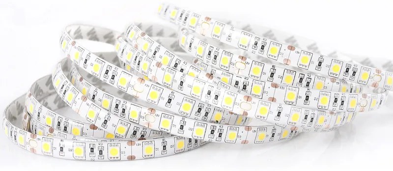 ECOLIGHT LED pásek - 5050 - 12V - 5m - 72W - 300 diod - IP63 - neutrální bílá