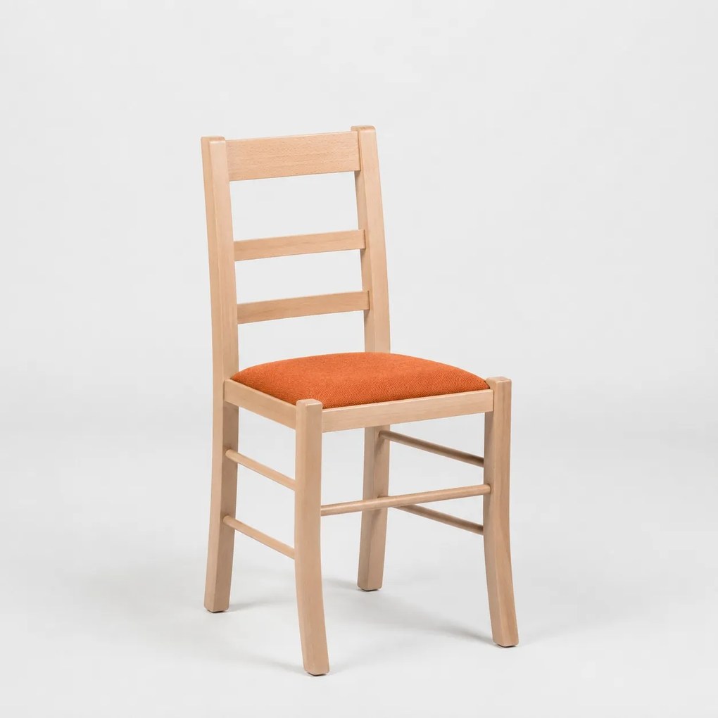 STIMA Židle FURLA s čalouněným sedákem dub sonoma LUX terracotta 10