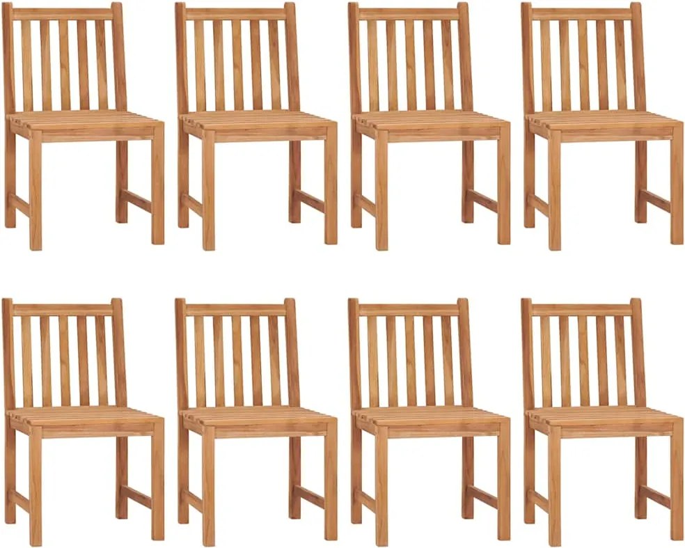 9dílná zahradní jídelní sada 200 x 100 cm masivní teakové dřevo 3059946