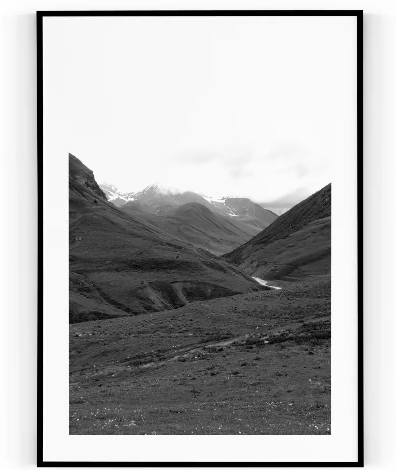 Plakát / Obraz Mountain Pololesklý saténový papír 210 g/m² A4 - 21 x 29,7 cm