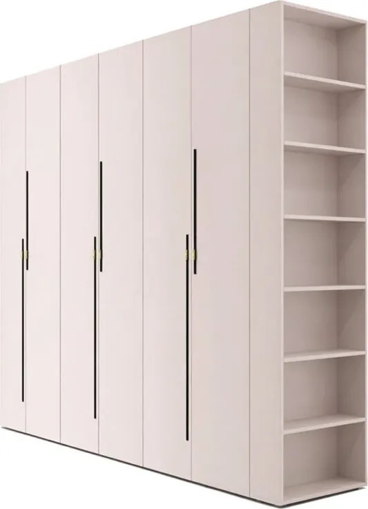 Skříň 6D 260 cm kašmír Space
