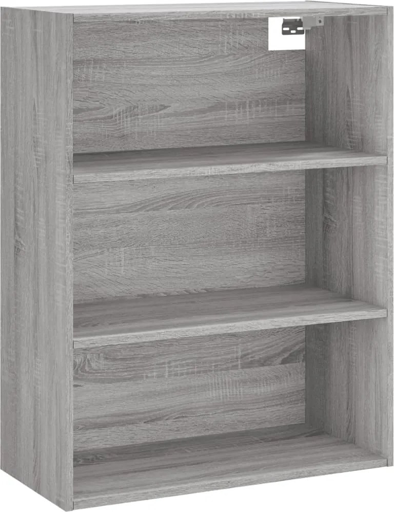 Skříň highboard šedá sonoma 69,5 x 34 x 180 cm kompozitní dřevo 3189411