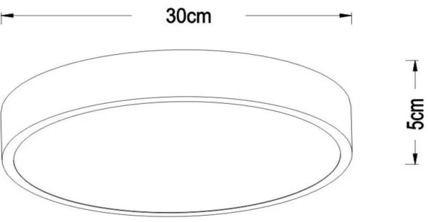 Lucide 79185/30/30 - LED Stm. stropní svítidlo UNAR LED/18W/230V černá