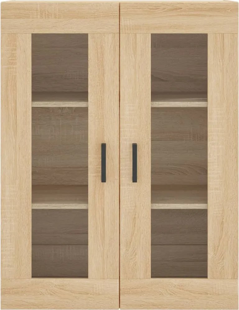 Skříň highboard dub sonoma 69,5 x 34 x 180 cm kompozitní dřevo 3198532