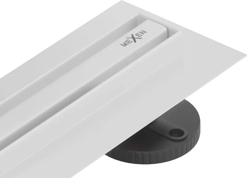 Mexen Flat 360° Slim sprchový žlab 50 cm, bílá, 1241050