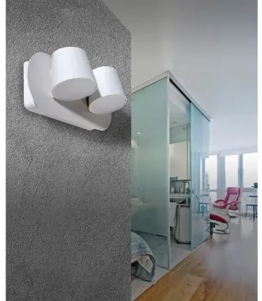 LED nástěnné svítidlo Ramona 2 bílé