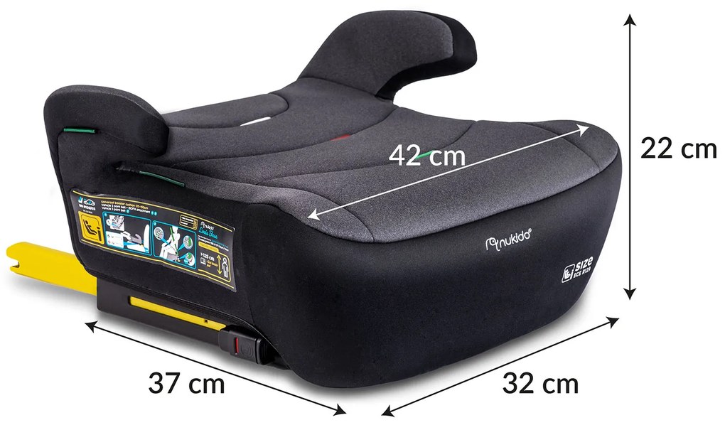 Autosedačka Isofix pro děti 22 - 36 kg Louis Nukido 710201 bezpečná a pohodlná sedačka