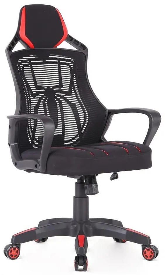 Platinet Herní židle VARR Spider černá/červená PL0314