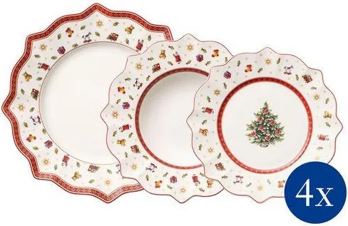 XXXLutz KOMBINOVANÁ SOUPRAVA 12dílné Villeroy & Boch - Sváteční nádobí - 003407140106