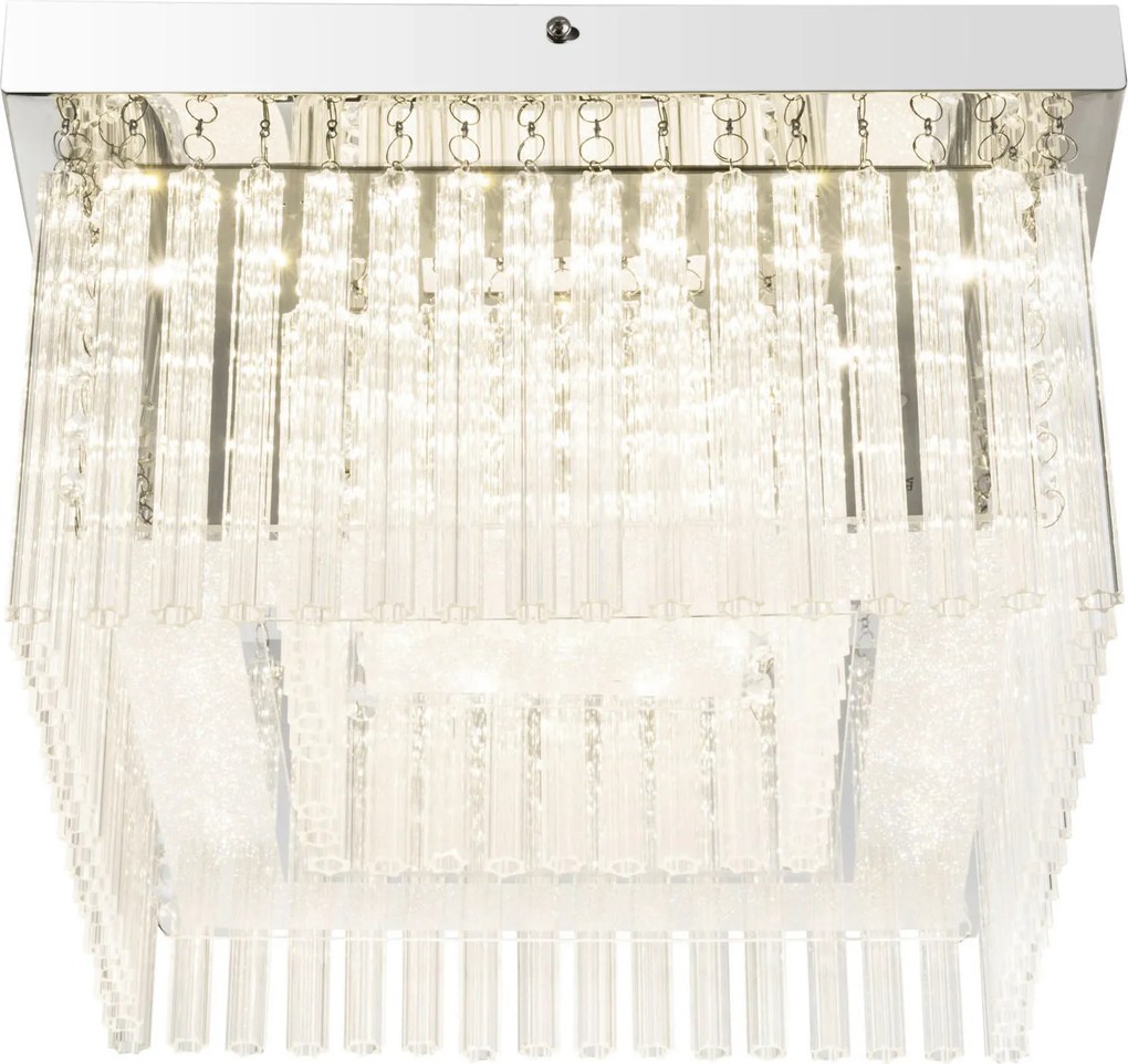 XXXLutz STROPNÍ LED SVÍTIDLO, 36/36/21.5 cm - Stropní svítidla - 004558999812