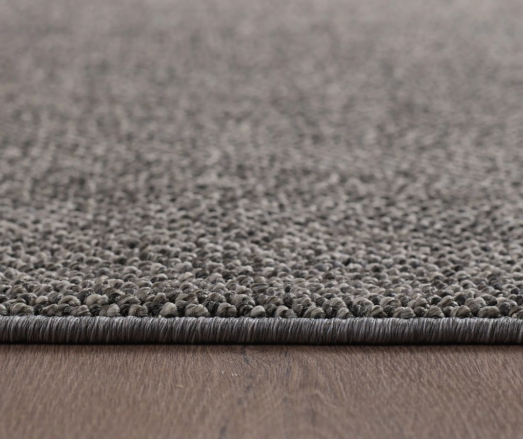 Ayyildiz, Kusový koberec Loom 4300 Grey kruh, 160x160 (průměr) kruh, šedá, obývací pokoj