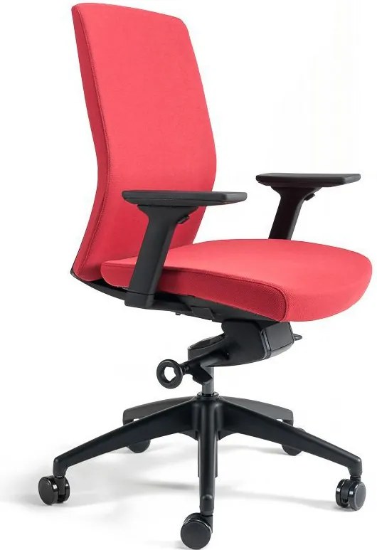 Office Pro Kancelářská ergonomická židle BESTUHL J2 BP — více barev, bez podhlavníku Modrá 214