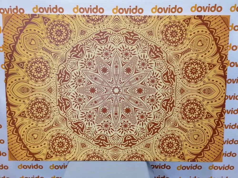 Obraz okrasná Mandala s krajkou - 90x60 cm
