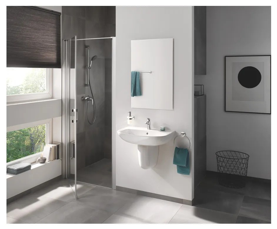 Grohe Bau Ceramic - Závěsné umyvadlo 60 cm, alpská bílá 39421000