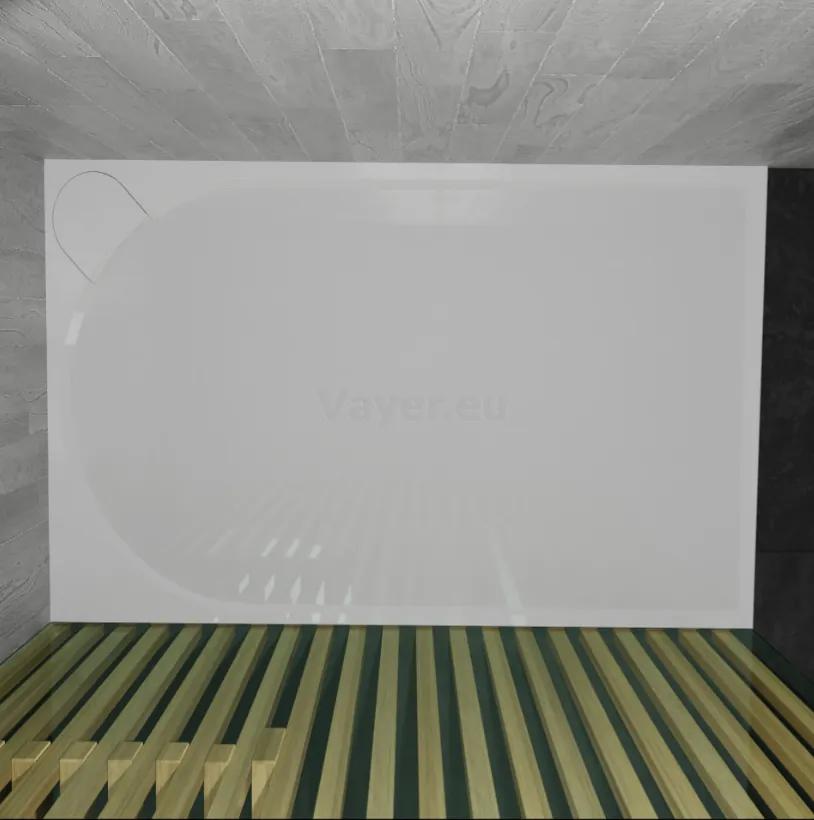 Vayer Virgo obdélníková sprchová vanička, litý mramor Rozměr vaničky: 120x80cm