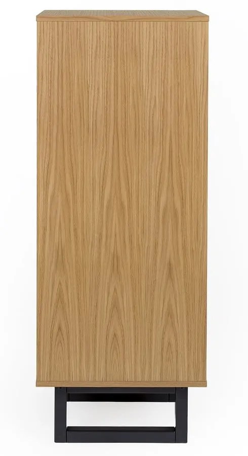 Komoda v dubovém dekoru Woodman Camden Diamond, 40 x 123 cm