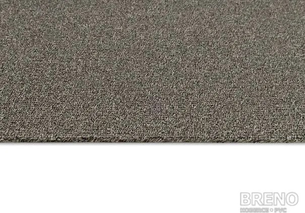 Breno Metrážový koberec SMART ULTRA 810 - šedohnědý, šíře 400 cm, Hnědá/Šedá