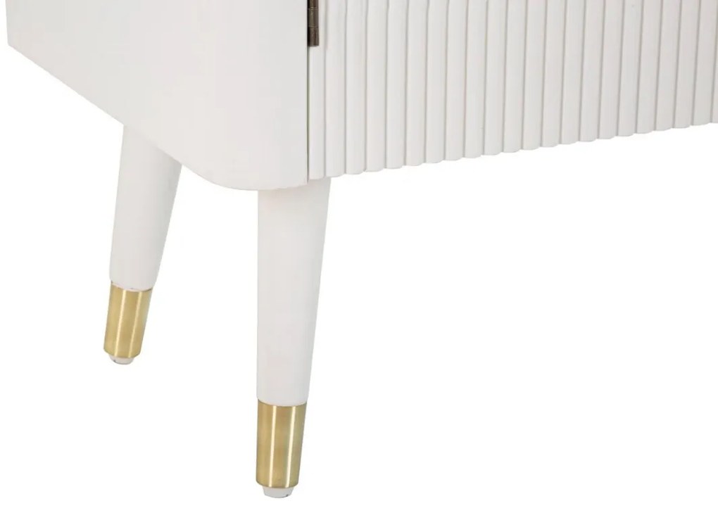 Designová komoda Gerlinde 117 cm bílá