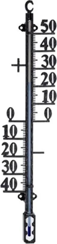 MPM Velký venkovní teploměr Temess - černý E24.4822.90.004207