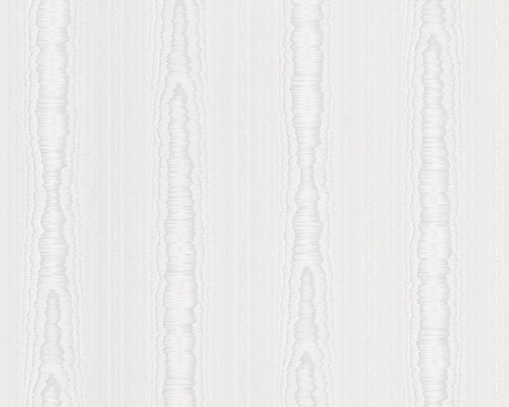Vinylová tapeta 7658-19 pruhy bílé / Vinylové tapety na zeď 765819 Concerto 3 (0,53 x 10,05 m) A.S.Création