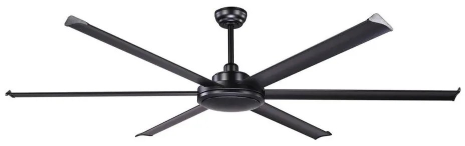 FARO Barcelona FARO 34203 - Stropní ventilátor ROTTERDAM XL černá pr. 200 cm + dálkové ovládání 34203