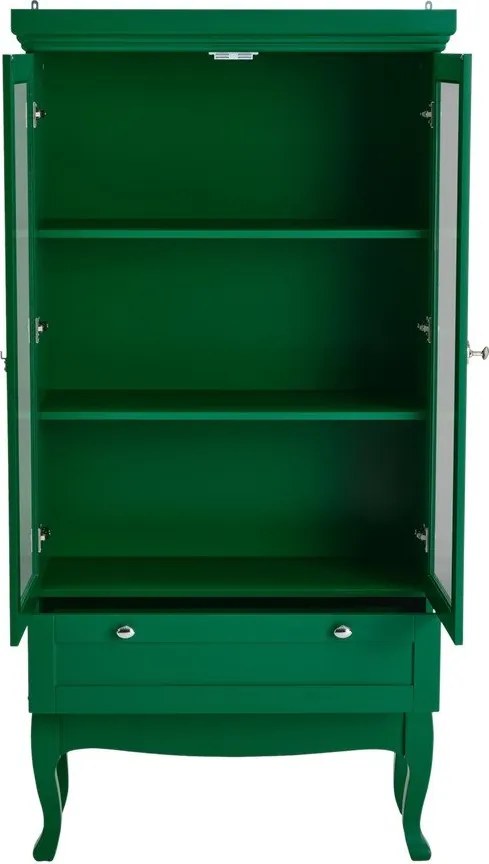 Zelená závěsná vitrína z MDF 85x170,5x35 cm Prato – Ellos Home