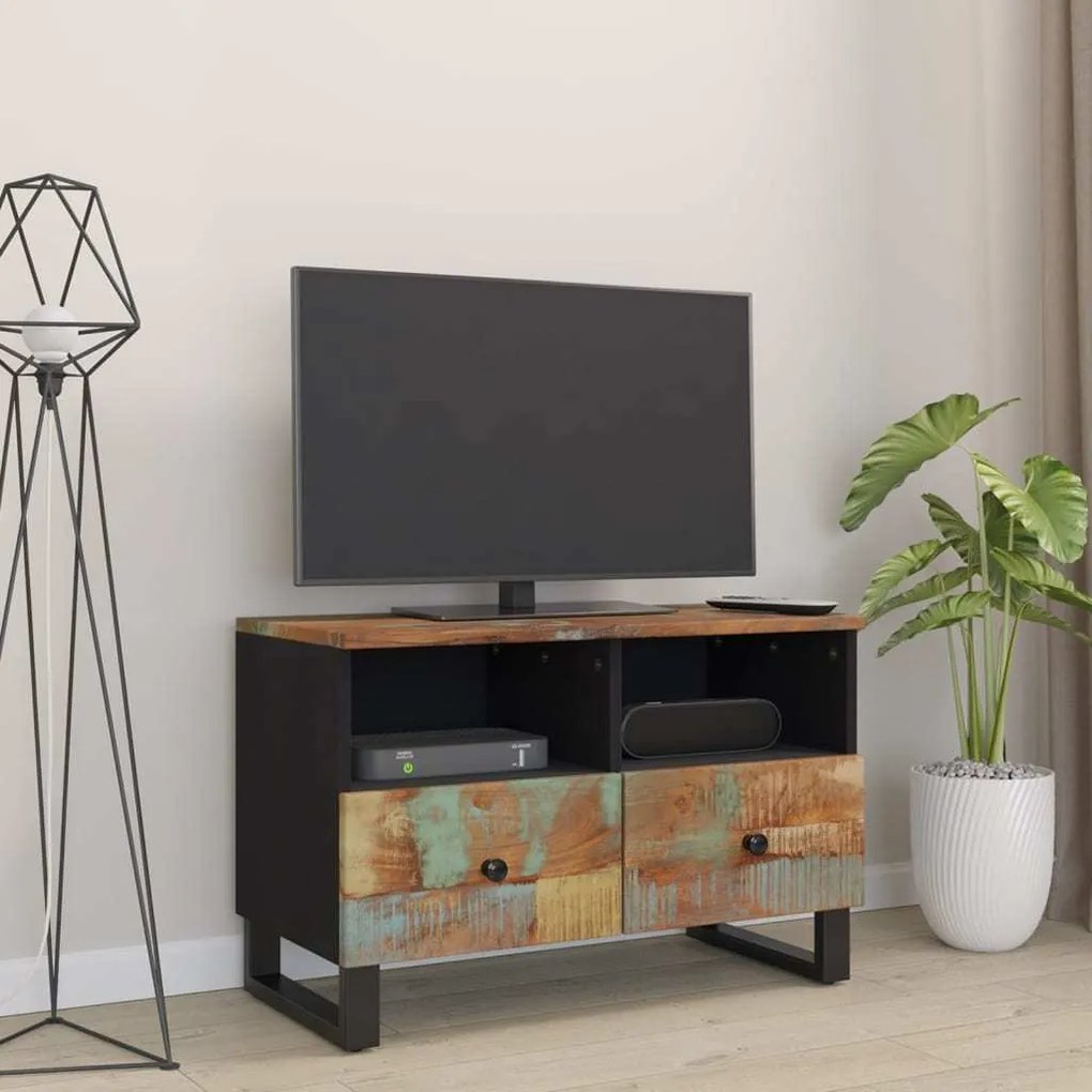 vidaXL TV skříňka 70 x 33 x 46 cm masivní recyklované dřevo [345225]