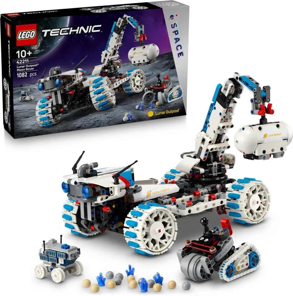 Lego technic 42211 lunární rover lunar outpost 5702017816340