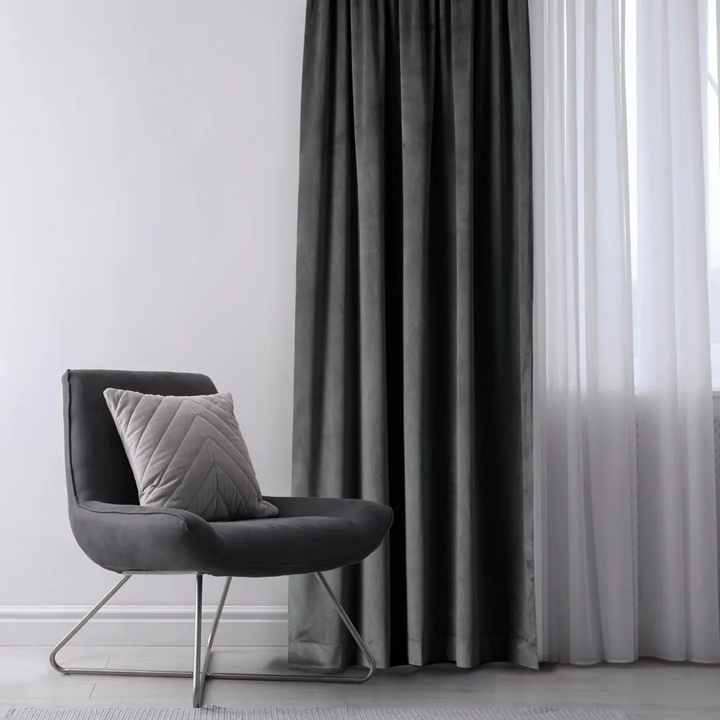Závěs Amelia Home Velvet s multifunkční páskou - výběr z 22 provedení