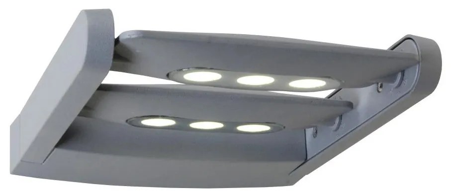 Emithor LED venkovní nástěnné svítidlo AWAX 6xLED/3W/230V IP54 70124