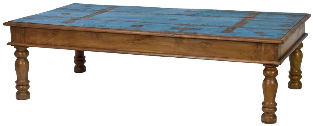 Sanu Babu Konferenční stolek z teakového dřeva, 168x90x48cm