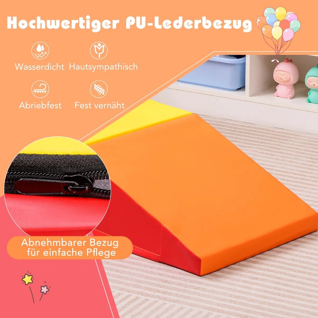 Costway 2 kusy. Kinder Schaumstoff Bausteine zum Toben a Klettern Softbausteine
