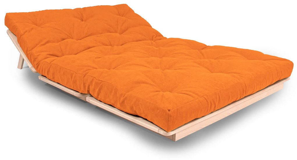Rozkládací futonová pohovka LAYTI 01 140 cm z - výběr z 10 provedení