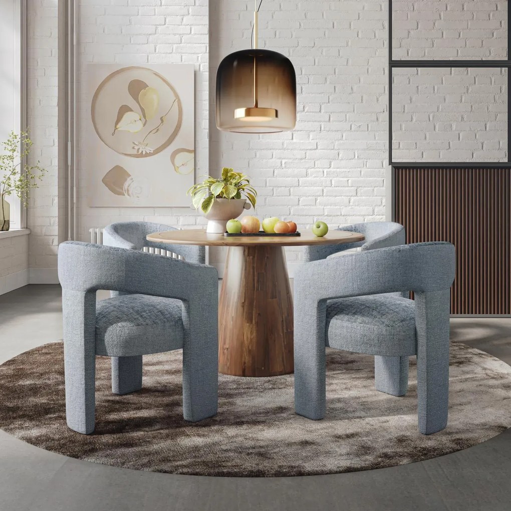 Designové čalouněné jídelní křeslo Leith - výběr z 18 provedení