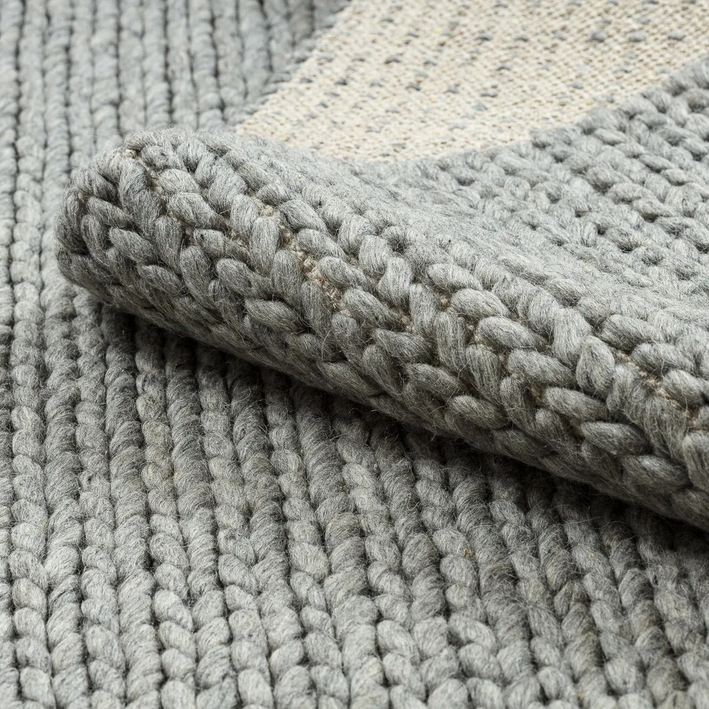Dywany Łuszczów, Kusový koberec Tahar 99004G grey, 90x150, šedá, ložnice